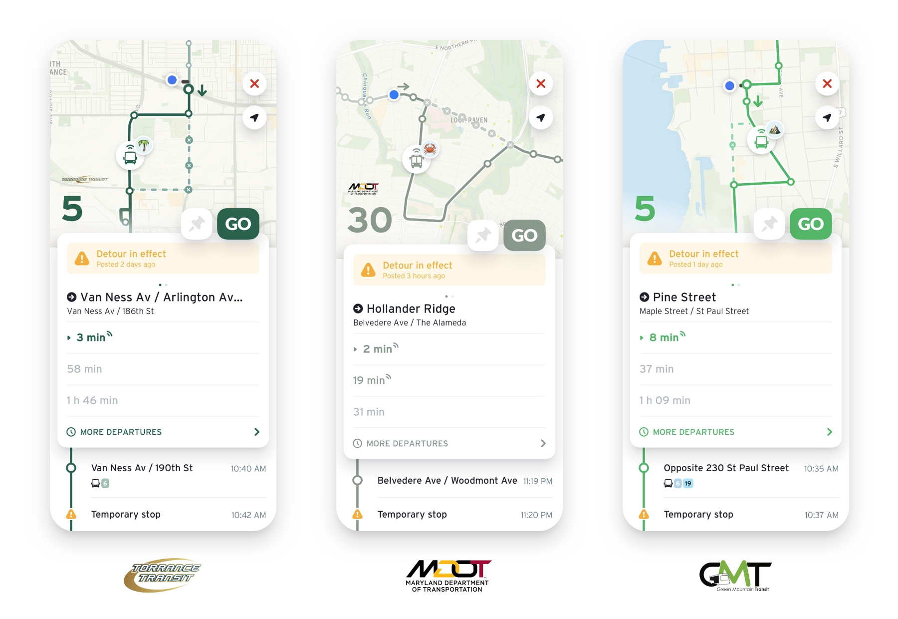 How Transit and Swiftly put bus detours on the map